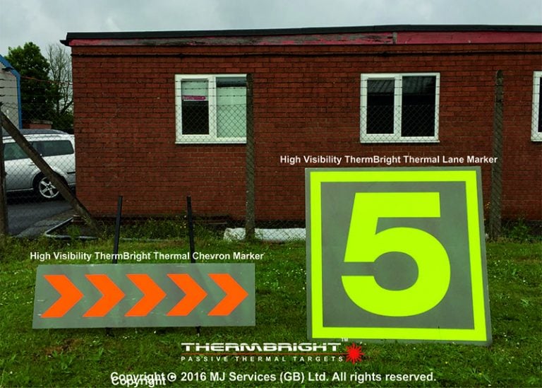Safety and ID Markers Range Safety Personel and Vehicle Thermbright